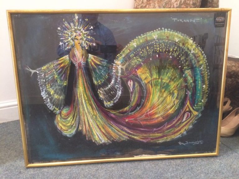 Alan Sievewright Original Dress Design for Royal Opera production of ...